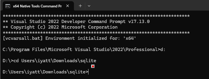 Visual Studio 2022 下 C++ 调用 SQLite3 环境配置 – IYATT-yx 的博客